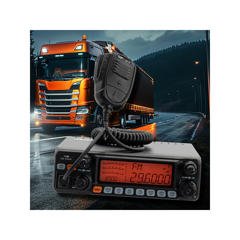 CRT SS 8900 Radio Mobile 10 metri e Rx VHF 2mt